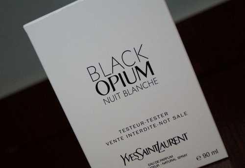 Тестер Yves Saint Laurent Black Opium Nuit Blanche