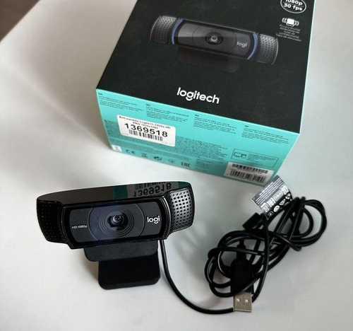 Веб-камера Logitech c920s HD 1080