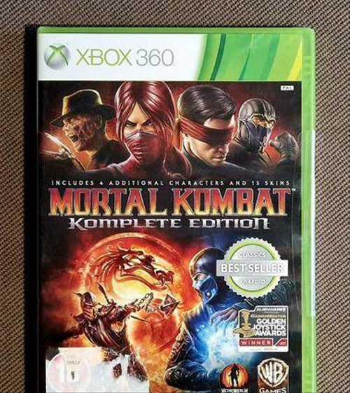 Mortal kombat xbox 360 новый в пленке