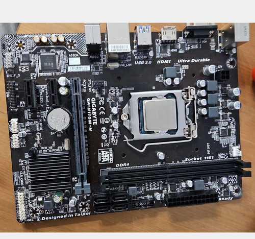 Материнская плата gigabyte ga-h110m-h