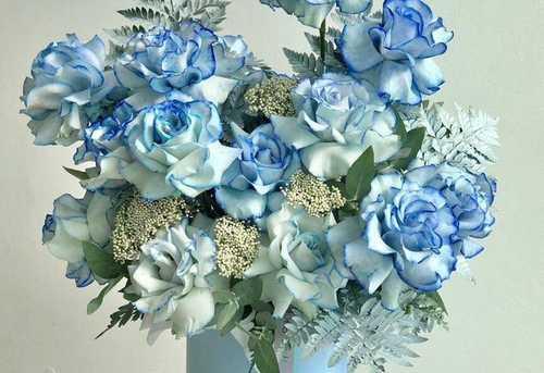 Синие и голубые розы