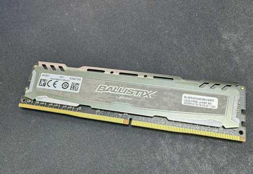 DDR4 Crucial Ballistix Sport 8GB 3000Mhz