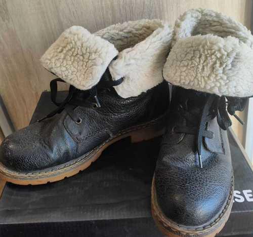 Зимние ботинки женские Rieker 40