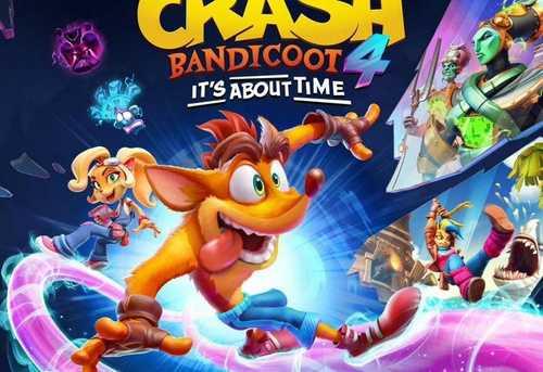 Crash Bandicoot 4: It's About Time PS4 и PS5