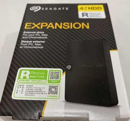 Внешний жесткий диск Seagate 4 Tb