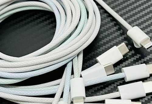 Плетенный кабель для iPhone USB-C to Ligtning Ориг