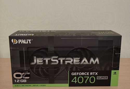 Новая Palit RTX 4070 Super JetStream OC 12 GB