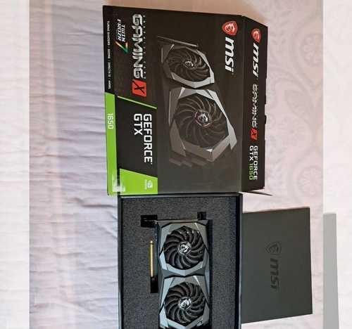 Видеокарта msi gtx 1650