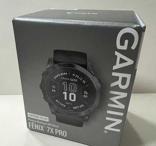 Garmin fenix 7X pro sapphire solar