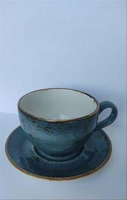 Чашка и блюдце Craft Blue Steelite (Стилайт)