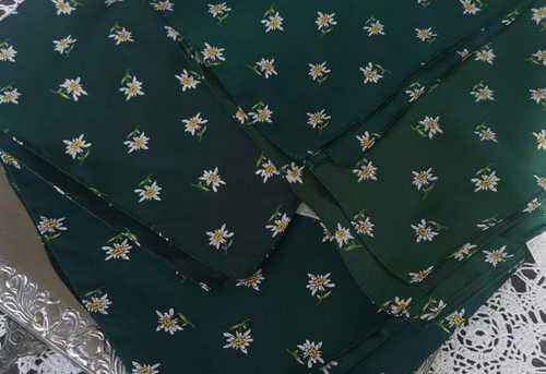 Эдельвейс платочки зелёный тон
