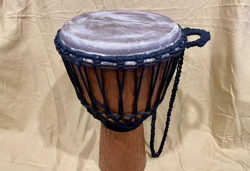 Уникальный барабан Джембе 12' Meinl + дорогая кожа