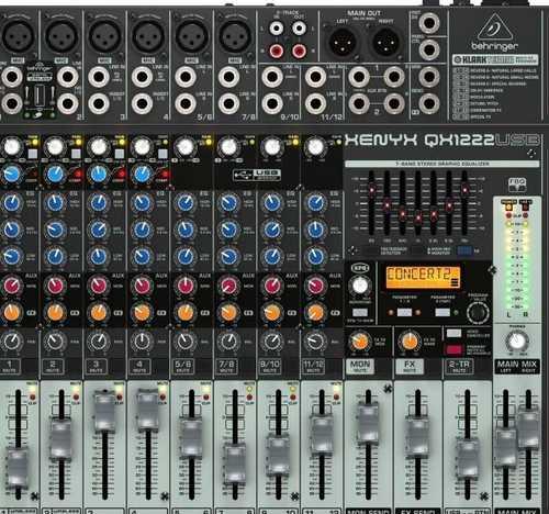 Микшерный пульт behringer QX1222USB