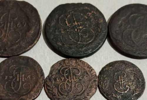 Монеты Екатерины Второй