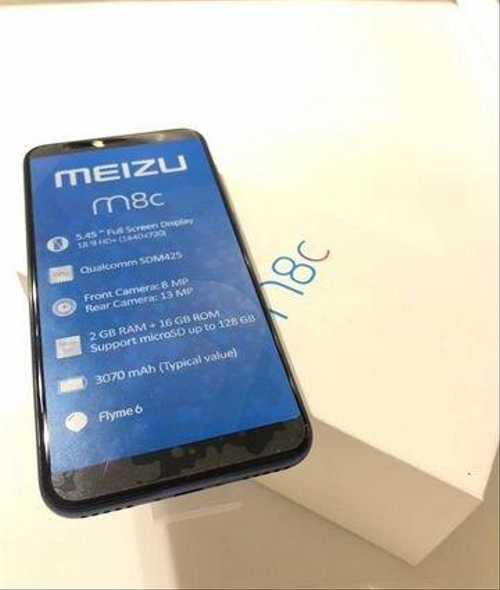 Meizu M8c Черный 16гб