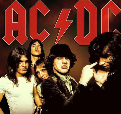 Виниловая пластинка AC/DC – Veteran's Memorial Stadium 1978 (Red Vinyl LP)