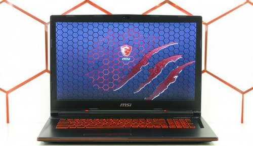 Игровой ноутбук MSI Core i7 GeForce 17.3" SSD