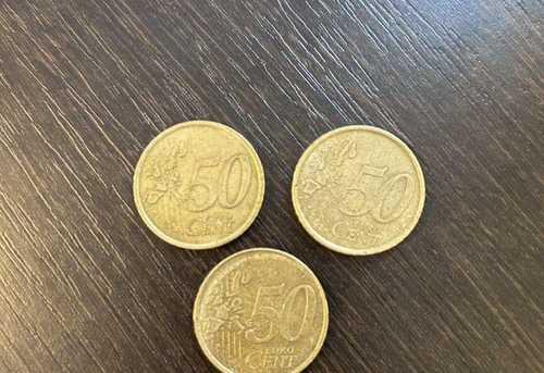50 euro cent 1999-2001