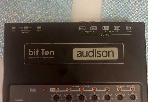 Аудиопроцессор Audison bit ten sip