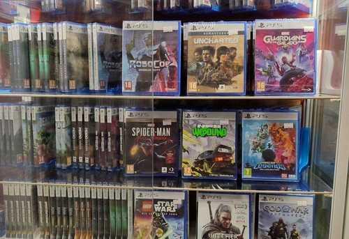 Игры на PlayStation 4 и PlayStation 5 на дисках