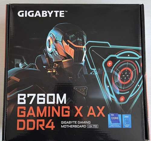 Gigabyte B760M Gaming x ax ddr4 новая