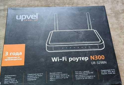 Роутер upvel WiFi n300