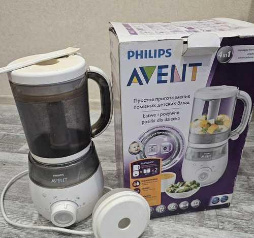 Пароварка блендер philips avent 4 в 1