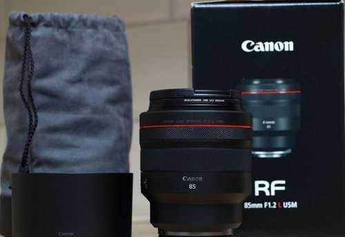 Canon RF 85mm F/1.2L USM + фильтр