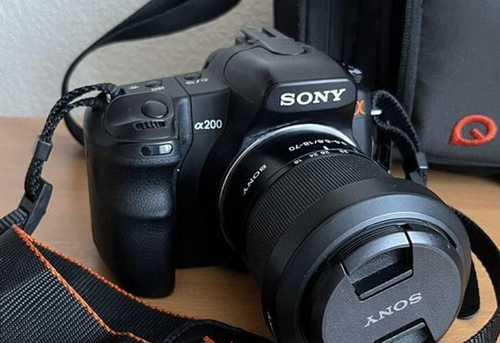 Фотоаппарат sony a200