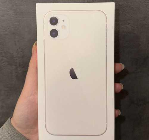 Коробка от iPhone 11 белый