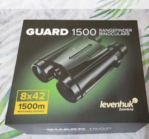 Бинокль с дальномером levenhuk guard 1500