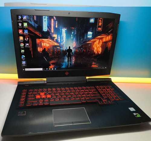 Игровой ноутбук i7/GTX1070/16GB/SSD HDD/120HZ/17.3