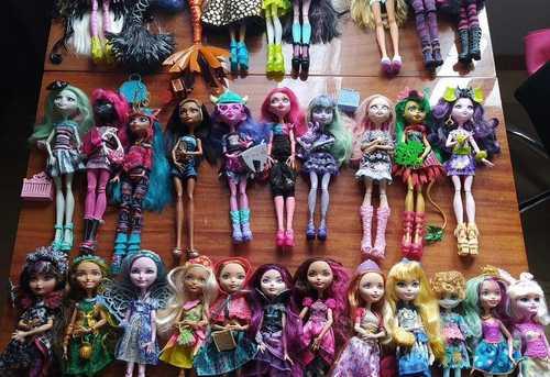 Куклы Monster High, Ever After High и др