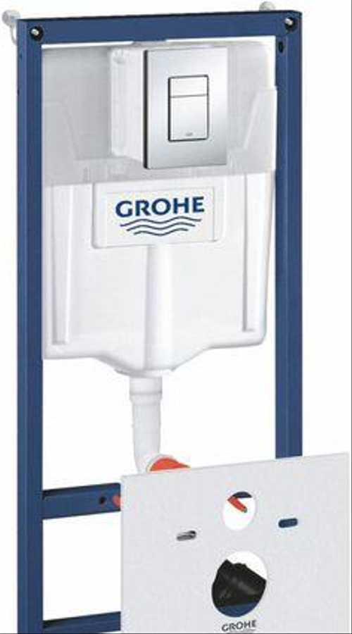 Инсталляция для подвесного унитаза 4 в 1 Grohe Rap