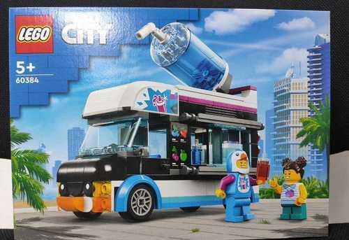 Lego City 60384 Фургон для шейков Пингвин