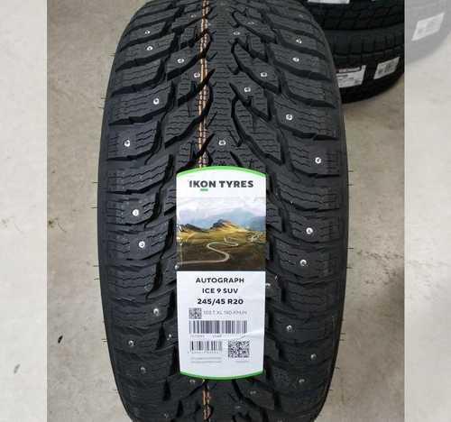 Ikon Tyres Autograph Ice 9 SUV 245/45 R20 и 275/40 R20 106T