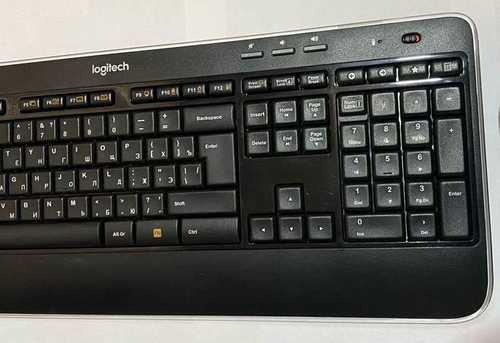 Беспроводная клавиатура и мышь Logitech MK520