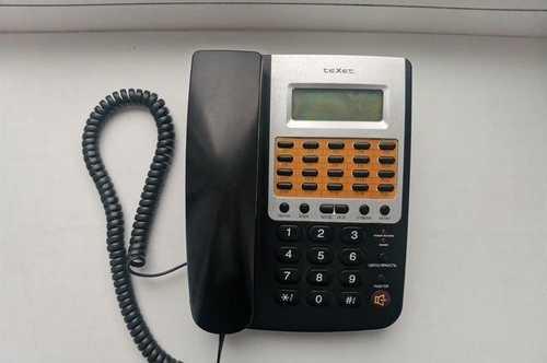 Телефон стационарный texet tx-249 aoн