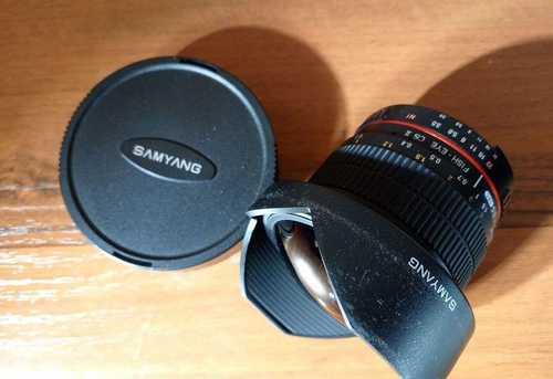 Samyang 8mm f/3.5 AS IF MC Fish-eye csll