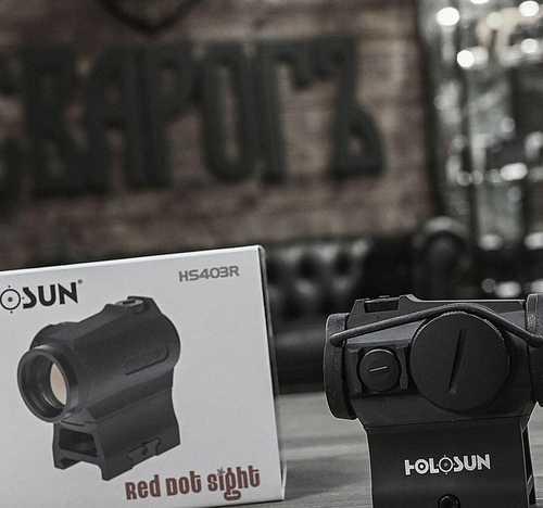 Коллиматорный прицел Holosun HS403R Micro для охот