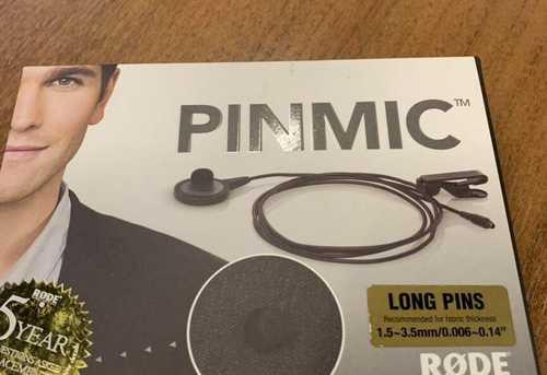 Петличный микрофон rode PinMic-long
