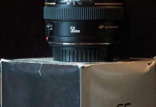 Объектив Canon EF50mm F1.4 USM