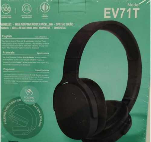 Науншини HeadPhones EV71T черные