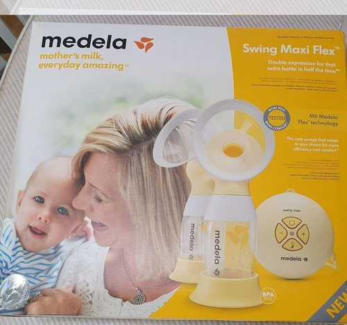 Молокоотсос электрический двойной Medela swing max