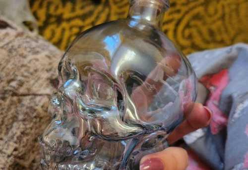Бутылка интерьерная череп Йорика
