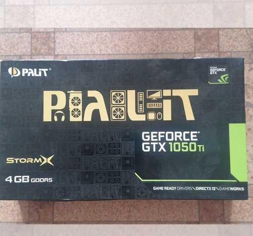 Видеокарта GTX 1050 Ti 4gb Palit