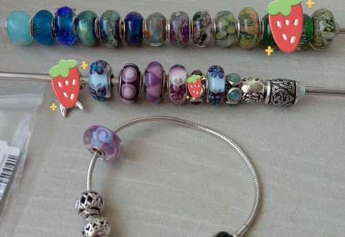 Pandora, Essence, Trollbeads, Pandora колье, др