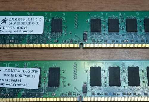 Озу Dimm 2Gb PC2-6400(800) DDR2 Digma (2 шт.-4Gb)