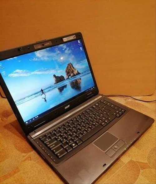 Acer отл.сост/15.4"/Win10/T7500/Radeon/4Гб*250Гб/0