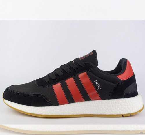 Кроссовки Adidas Iniki Runner Boost Black / Red